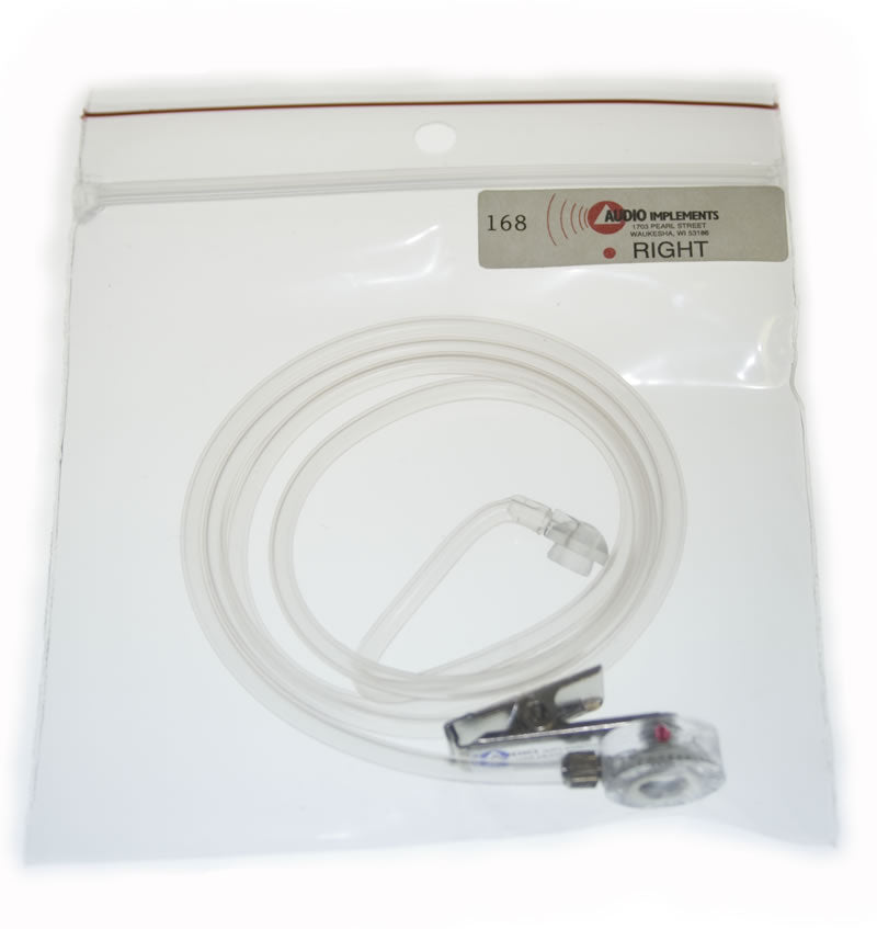 168-OSS-R On-Camera Audioclarifier for RIGHT EAR, Straight Tube - No E ...